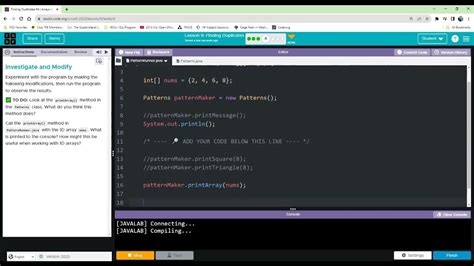 Ap Csa Unit 3 Lesson 9 Finding Duplicates Youtube