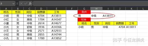 01 如何通过多个条件批量匹配数据? 知乎 01 如何通过多个条件批量匹配数据? 知乎