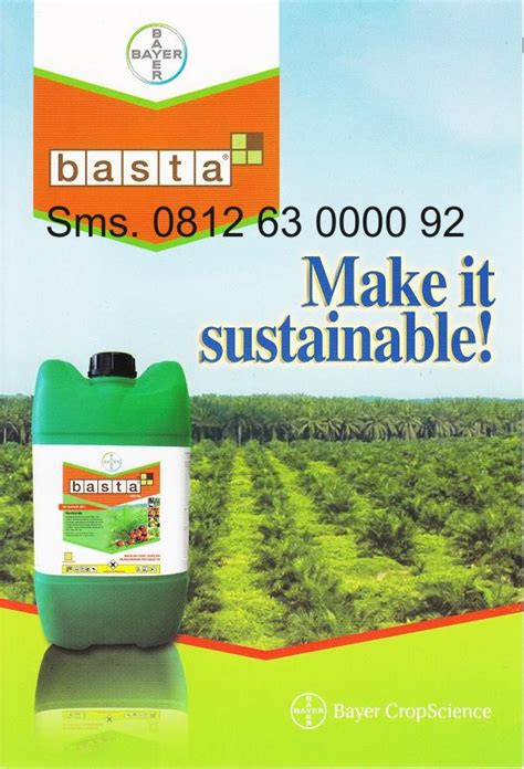 Pesticide Herbicide Insecticide: Basta 150 WSC