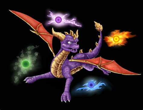 Spyro And The Elements By Wyndbain On Deviantart