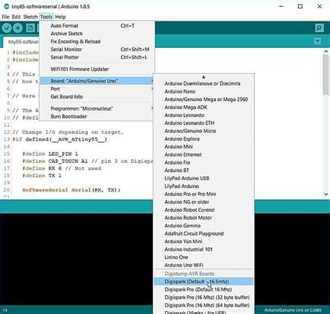 digispark attiny85 easy ide install and setup arduino firmware
