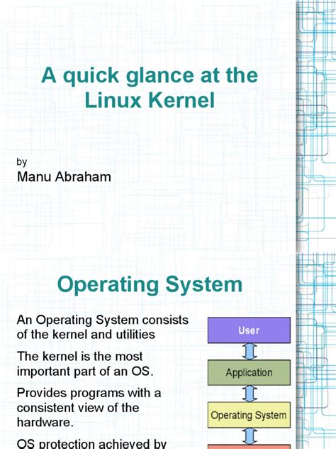 Linux Kernel Device Driver Kernel Operating System