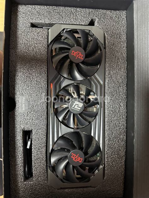 파워칼라 Rx6800xt 레드데빌 판매합니다 Ram Vga Sound 중고나라