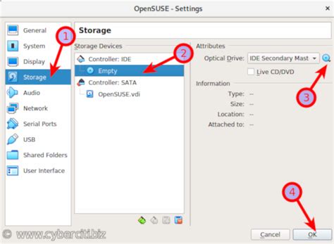 Storage Settings