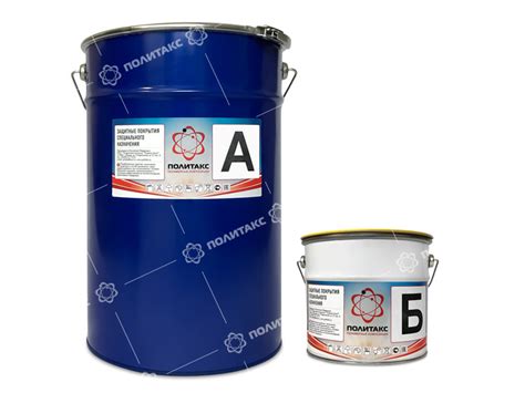 77pu 2ХТП Полиуретановая краска эмаль для асфальта и бетона Двухкомпонентная