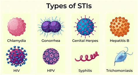 Types Of Sexually Transmitted Infections Or Diseases Daneelyunus