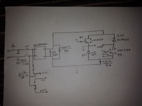 H Bridge For Vibrator Coil Drive Motors Mechanics Power And CNC Arduino Forum