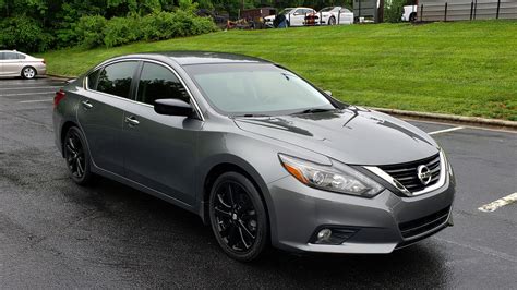 Used 2017 Nissan Altima 25 Sr Sedan Midnight Edition Pkg Rearview
