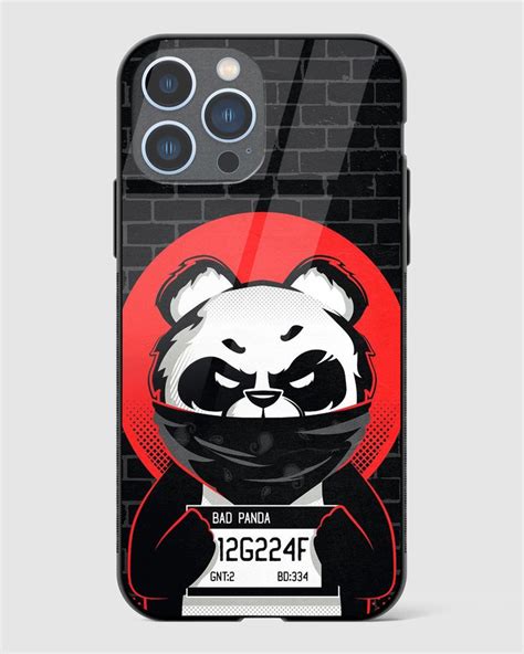 Buy Bad Panda Premium Glass Case For Apple Iphone 13 Pro Max Online In