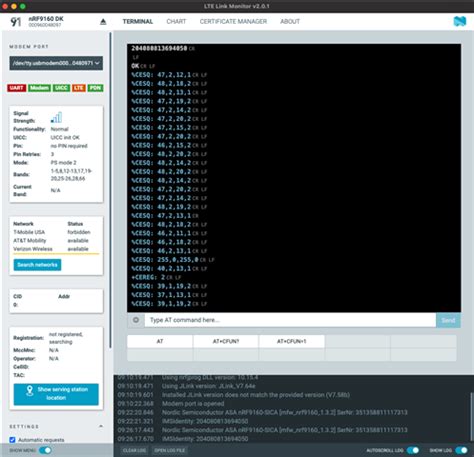 LTE Link Monitor Issue With 9160 Nordic Q A Nordic DevZone Nordic DevZone
