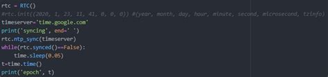 Ntp Sync Fipy Pycom User Forum