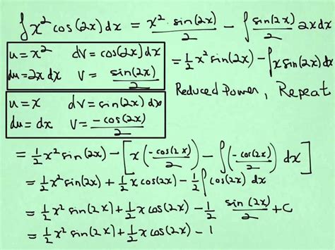 3b integration by parts ii repeating ibp youtube