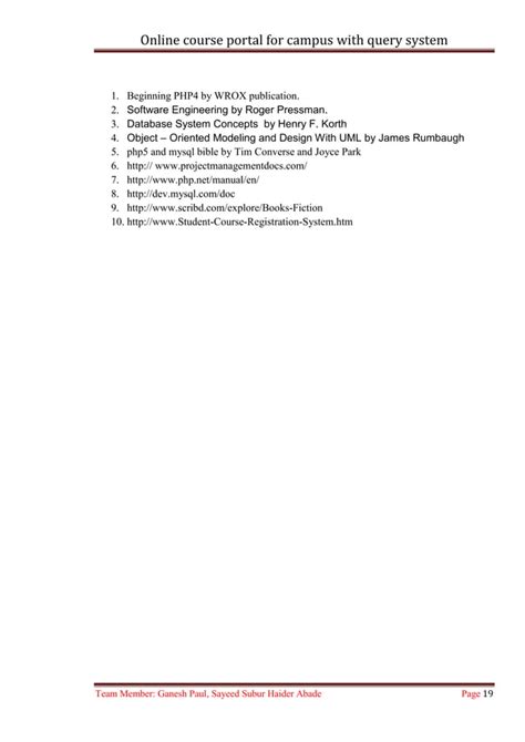 Online Course Portal For Campus With Query System DOCX Computing Technology Computing