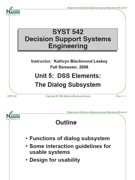 Dss Unit5 Pdf Usability Human Computer Interaction