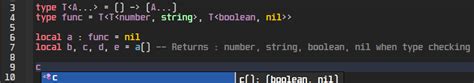 Using Type Packs In A Tuple Scripting Support Developer Forum Roblox