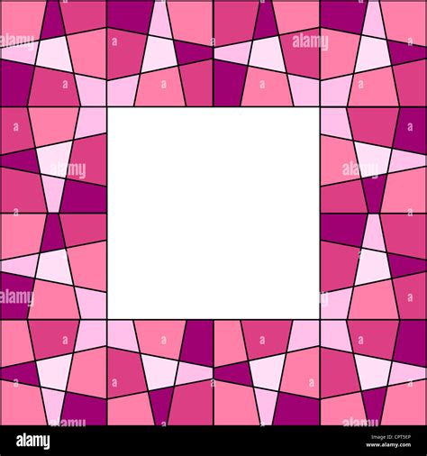 Shapes In A Border Stock Photo Alamy