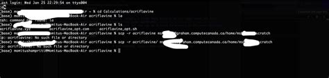 Why Does It Say No Such File When I Try To Move This File To Scratch In