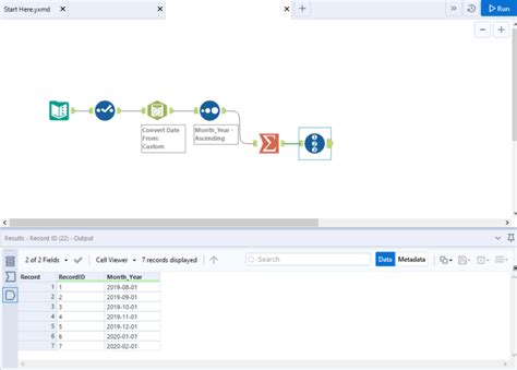 The Data School How To Sort Column Headers In Chronological Order In Alteryx