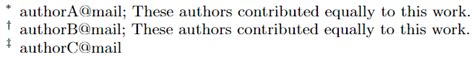 Revtex Problem With Shared Author Footnotes In Revtex4 2 Tex