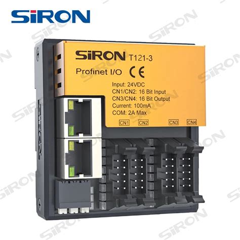 Siron T121 Series Digital Analog Inputs And Outputs 8 16 32 Channels Profinet Bus Couple Bus Io
