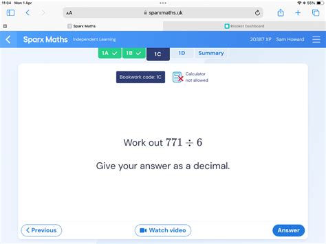 solved 11 04 mon 1 apr 55 aa sparxmaths uk sparx maths blooket