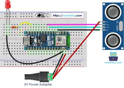 Arduino Nano 33 Iot Ultrasonic Sensor Led Arduino Nano 33 Iot Tutorial