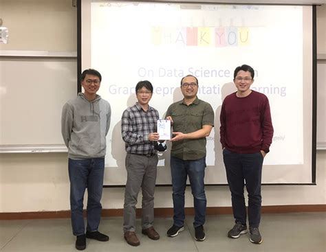 資管系專題演講 On Data Science With Graph Representation Learning 國立臺灣大學