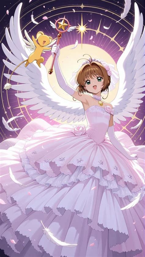 Pin By Karen Hackett On Beauty Cardcaptor Sakura Sakura Art Sakura Card