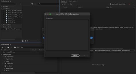 Adobe Media Encoder Wont Open My File Adobe Community 11920573