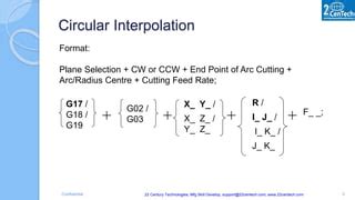 CNC Circular Interpolation PPTX