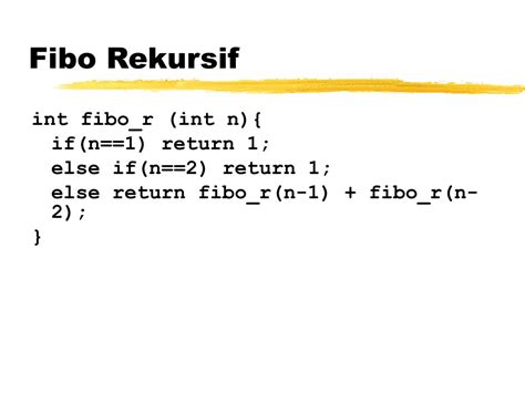 Ppt Struktur Data 10 Recursive Function Powerpoint Presentation