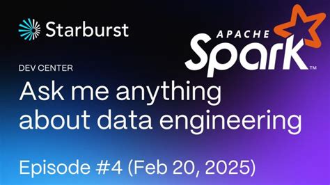 Dataengineering Trino Starburst Python Iceberg Spark Bigdata Starburst