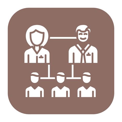 Premium Vector Employee Hierarchy Vector Illustration