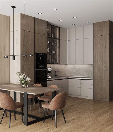 Modern Kitchen в 2025 г Интерьер Интерьер кухни Дизайн