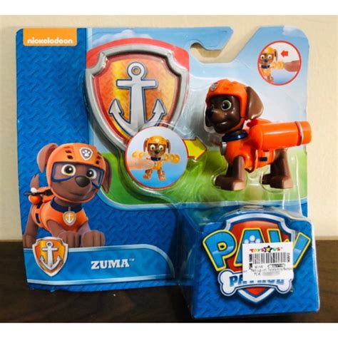 Paw Patrol Action Pack Pup And Badge Zuma Shopee Philippines