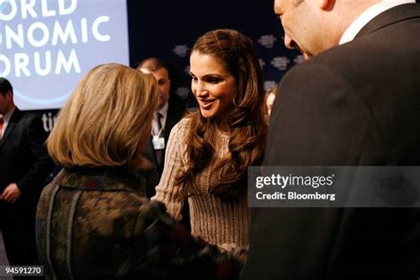 Queen Rania Al Yassin Of Jordan Photos And Premium High Res Pictures