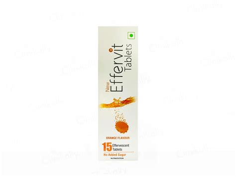 Buy Effervit Tablet Online At Best Price Clinikally