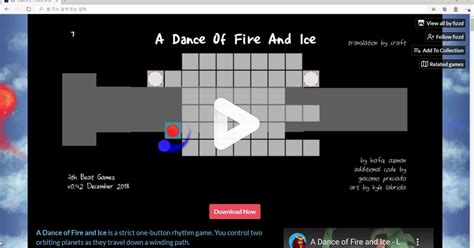얼불춤 무료 리듬게임 불과 얼음의 춤 [a Dance Of Fire And Ice 네이버 블로그