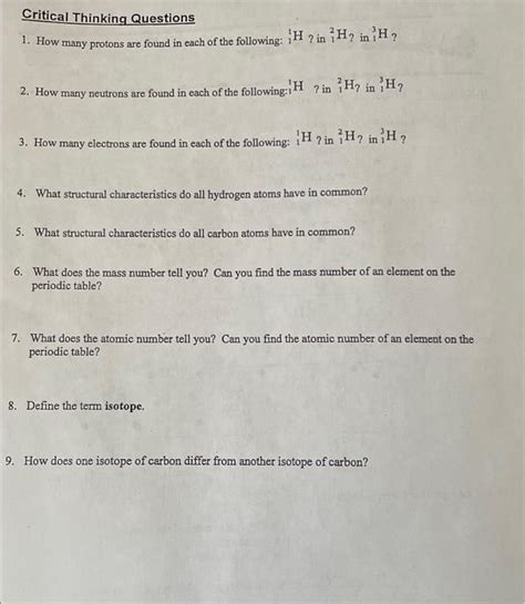 Solved How Many Protons Are Found In Each Of The Chegg Com