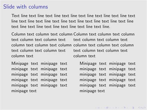 Beamer Why Is The Columns Environment Wider Than The Text Width