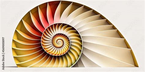 Fibonacci Sequence A Visually Striking Image That Showcases The