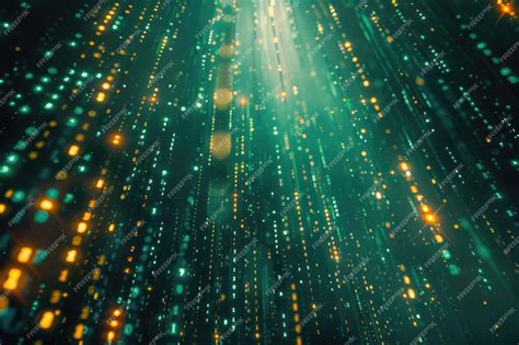 Binary Code Abstract Technology Wallpaper Of Binay Data Falling