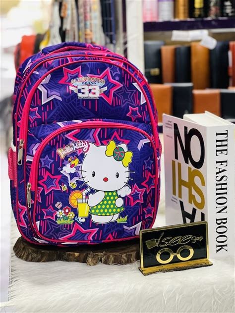 کیف مدرسه دخترانه رپس دیبا مدل کیتی با طرح های متنوع وانسی پلاس اصفهان