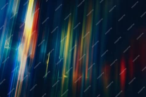 Premium Photo Diffraction Grading Effect Overlays Prismatic Color
