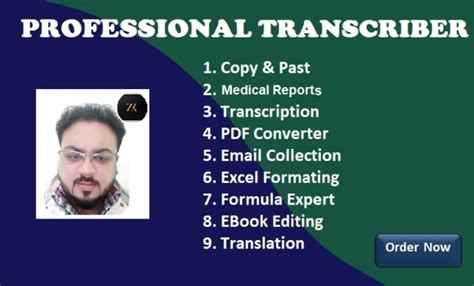 Do Transcribe Your Medical And Office Report By Shancribe Fiverr