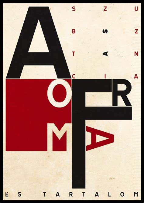 Constructivist Typographic Posters On Behance Typographic Poster