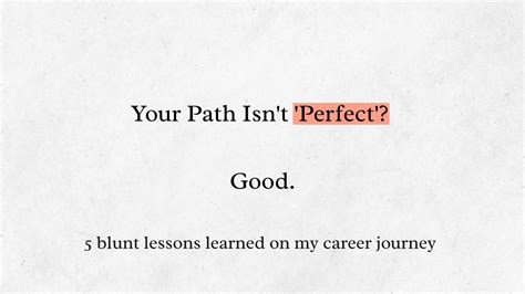 The Milestone Map 5 Unconventional Lessons From My Career Journey