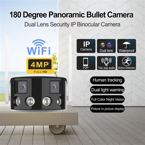 Dual Light Warning Full Color Infrared Night Vision Human Detection