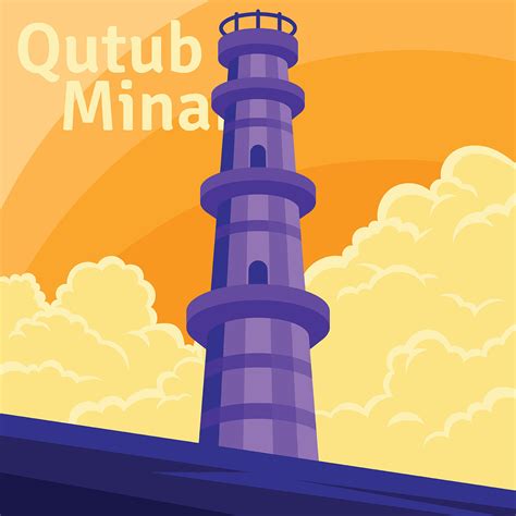 Qutub Minar Illustration 182627 Vector Art At Vecteezy Qutub Minar Illustration 182627 Vector Art At Vecteezy