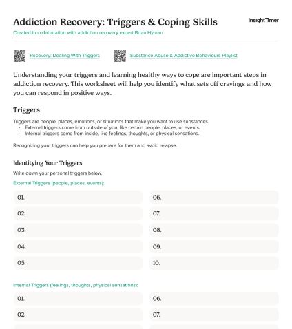 Addiction Recovery Triggers And Coping Skills